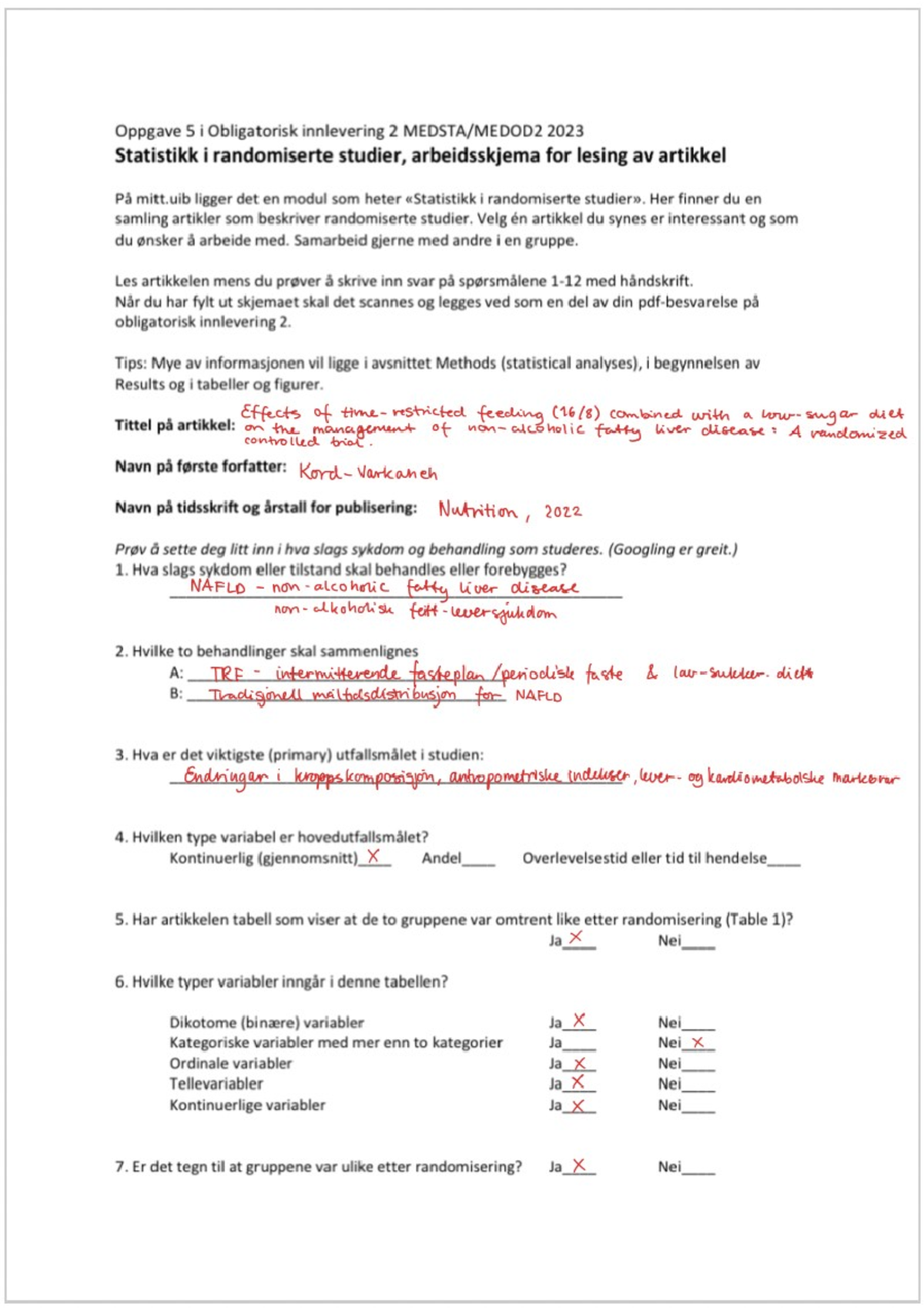 Oppgave 5 (2. innlevering) 2023 - MEDSTA - Studocu