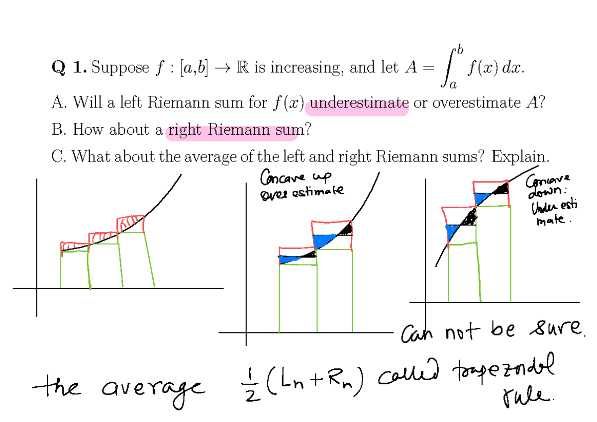 BW8 F22 Annotated (1)-6-10 - Q 1. Suppose f : [a,b] → R is increasing ...