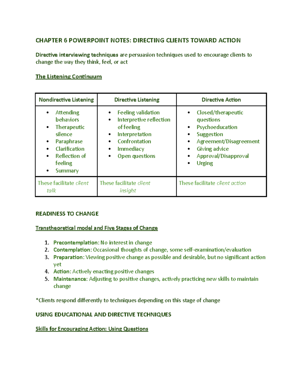 PSY350 Chapter 6 Powerpoint Notes - CHAPTER 6 POWERPOINT NOTES ...