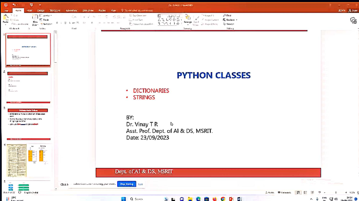 Introtopythonclass 4 - Extracurricular python class - Bba.llb - Studocu