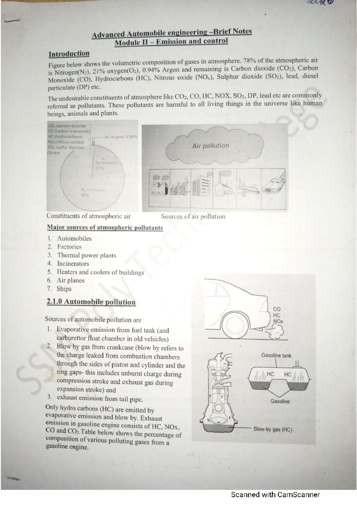 AAE Module 2 - 6th semester notes for Automobile Engineering students ...