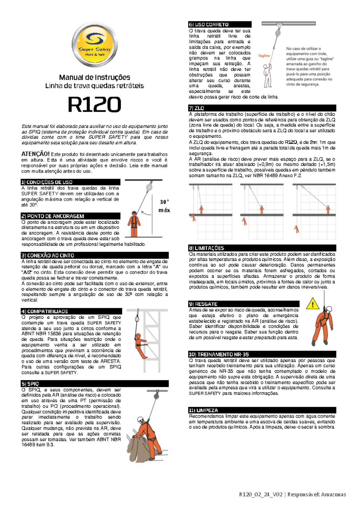 Manual de instrucao SS R120 V2 - R 12 0_ 02 _ 24 _V0 2 | Responsável ...