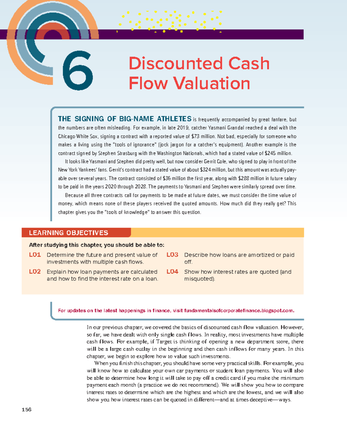 Chapter 6-Discounted Cash Flow Valuation - 156 In our previous chapter ...