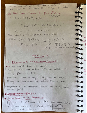 12 - Part 12 MAT 270 Calculus with Analytical Geometry I - MAT 270 ...