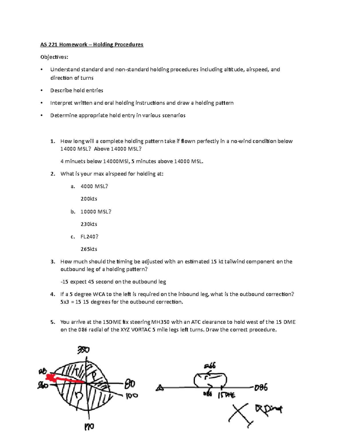 AS 221 Homework Holding Procedures - AS 221 Homework – Holding ...
