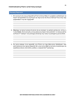 ENG10 Q3 Module 4 - English Quarter 3 Module 4 Critiquing a Literary ...