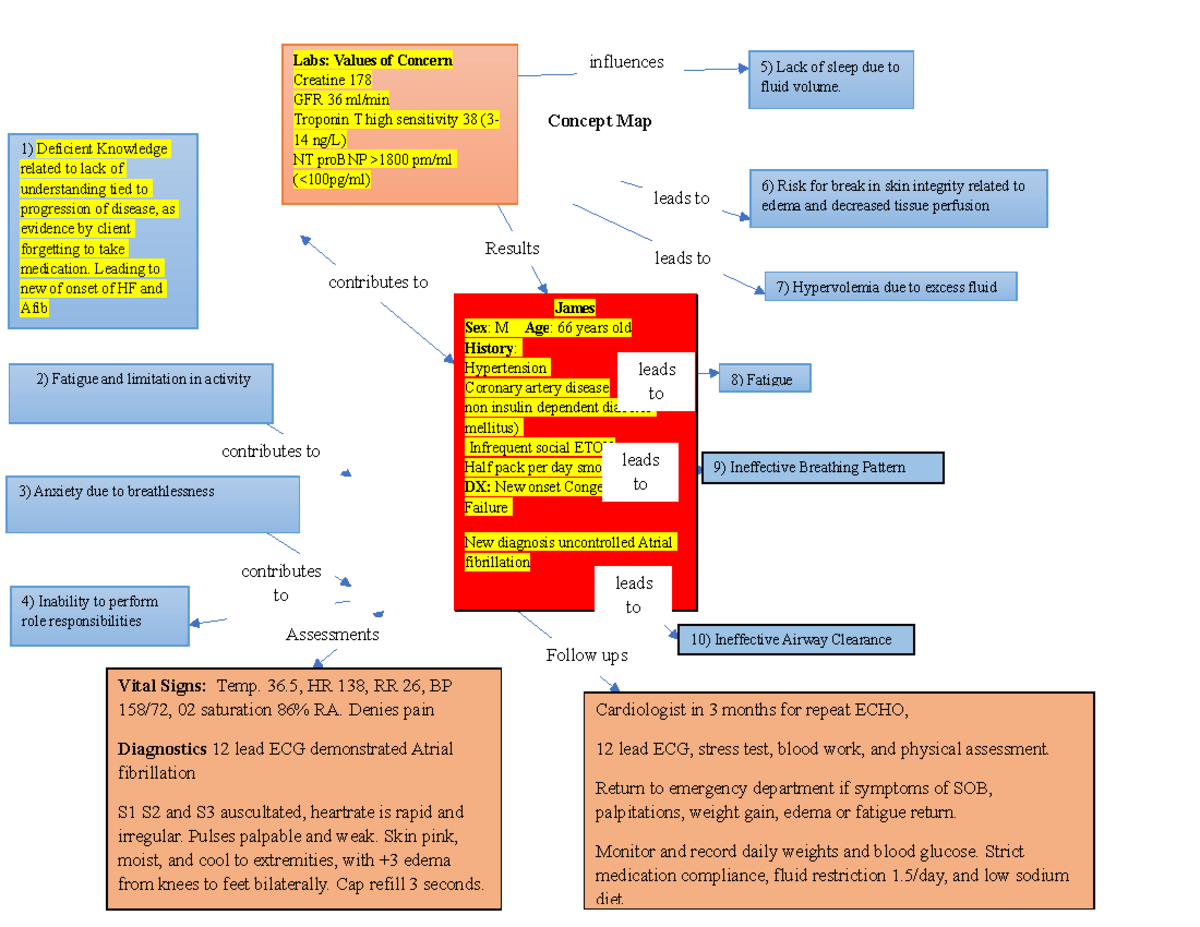 Concept Map 1 - guide to assignment 1 - Concept Map Deficient Knowledge ...