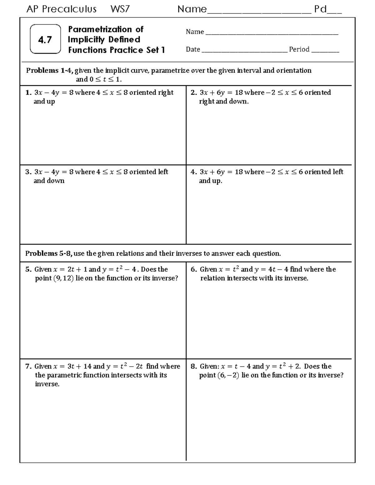 04-18 PC U05A 4.7 WS7 - Parameterization of Implicitly Defined ...