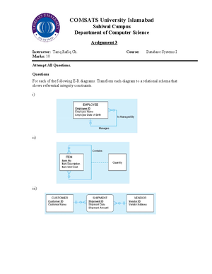 Terminal Exam SP21 - Final Paper - COMSATS University Islamabad Sahiwal ...