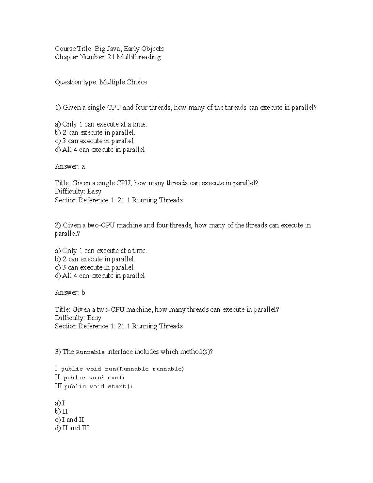 Chapter 21 Sample Questions With Answer - Ap/Itec 2610 - Yorku - Studocu