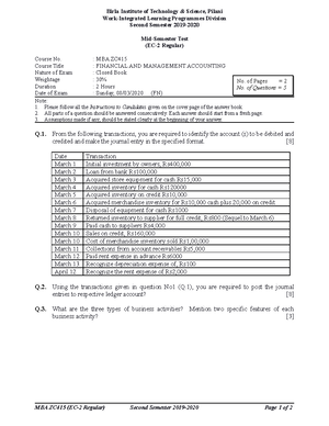 [Solved] where does reserve and surplus make an entry in the cash flow ...