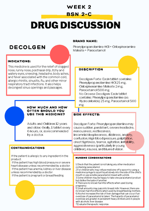Drug Discussion-Week 10 - Amifostine Brand Name: Ethyol Description: A ...