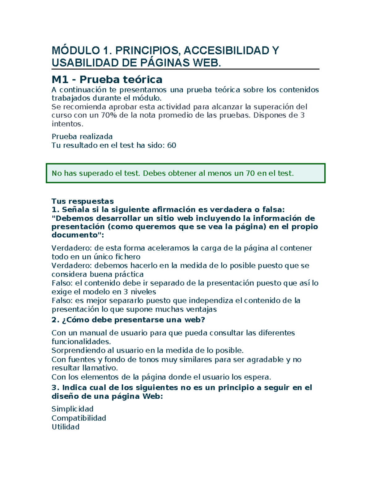 Módulo html - Una maravilla - MÓDULO 1. PRINCIPIOS, ACCESIBILIDAD Y USABILIDAD DE PÁGINAS WEB ...