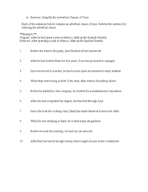 Unit 13 Review - G120 Unit 13 Review 13 Present Real Conditionals (describe facts, habits, or ...