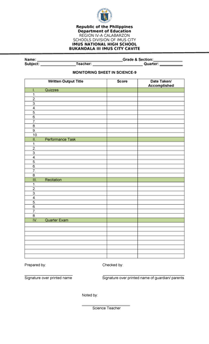 Earth science reviewer grade 11 - Observations and Measurements ...