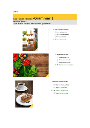 INTRO_ UNIDAD 1 MyELT - Intro / Unit 1 / Lesson AGrammar 1 1. A: What is your last name, Carol ...