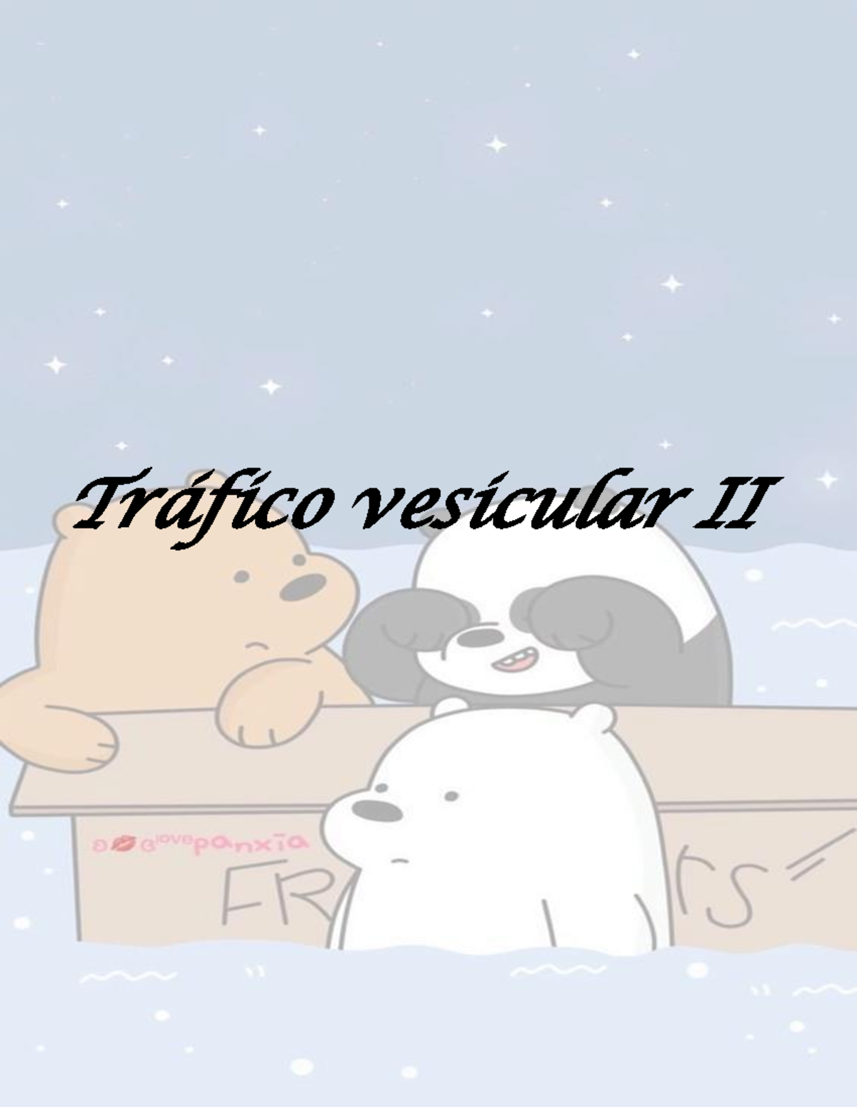 Trafico vesicular 2 - Tr·fico vesicular II Organelos de la ruta ...