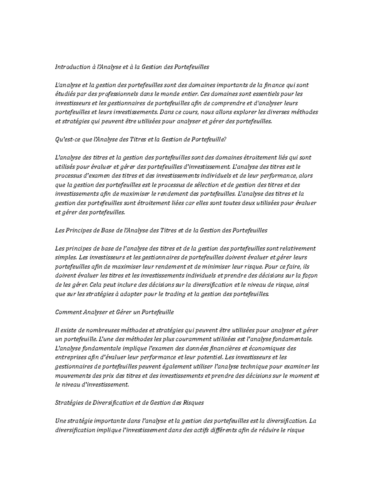Securities Analysis And Portfolio Management Note Study Introduction securities-analysis-and-portfolio-management-note-study-introduction