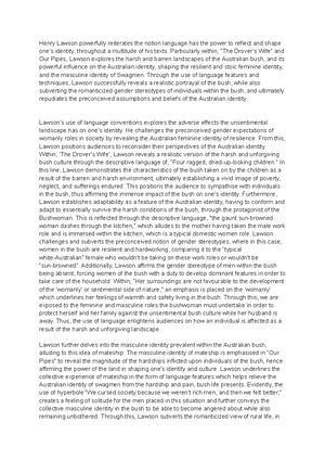 Past The Shallows HSC notes - The Common Module Texts and Human ...