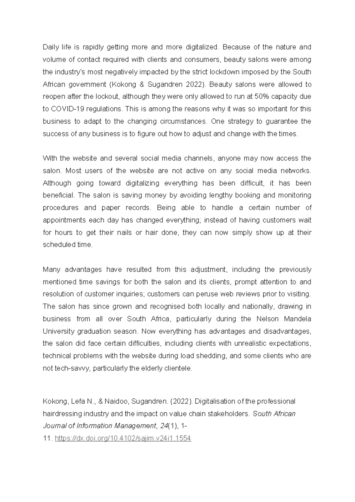 E Commerce - Daily life is rapidly getting more and more digitalized ...