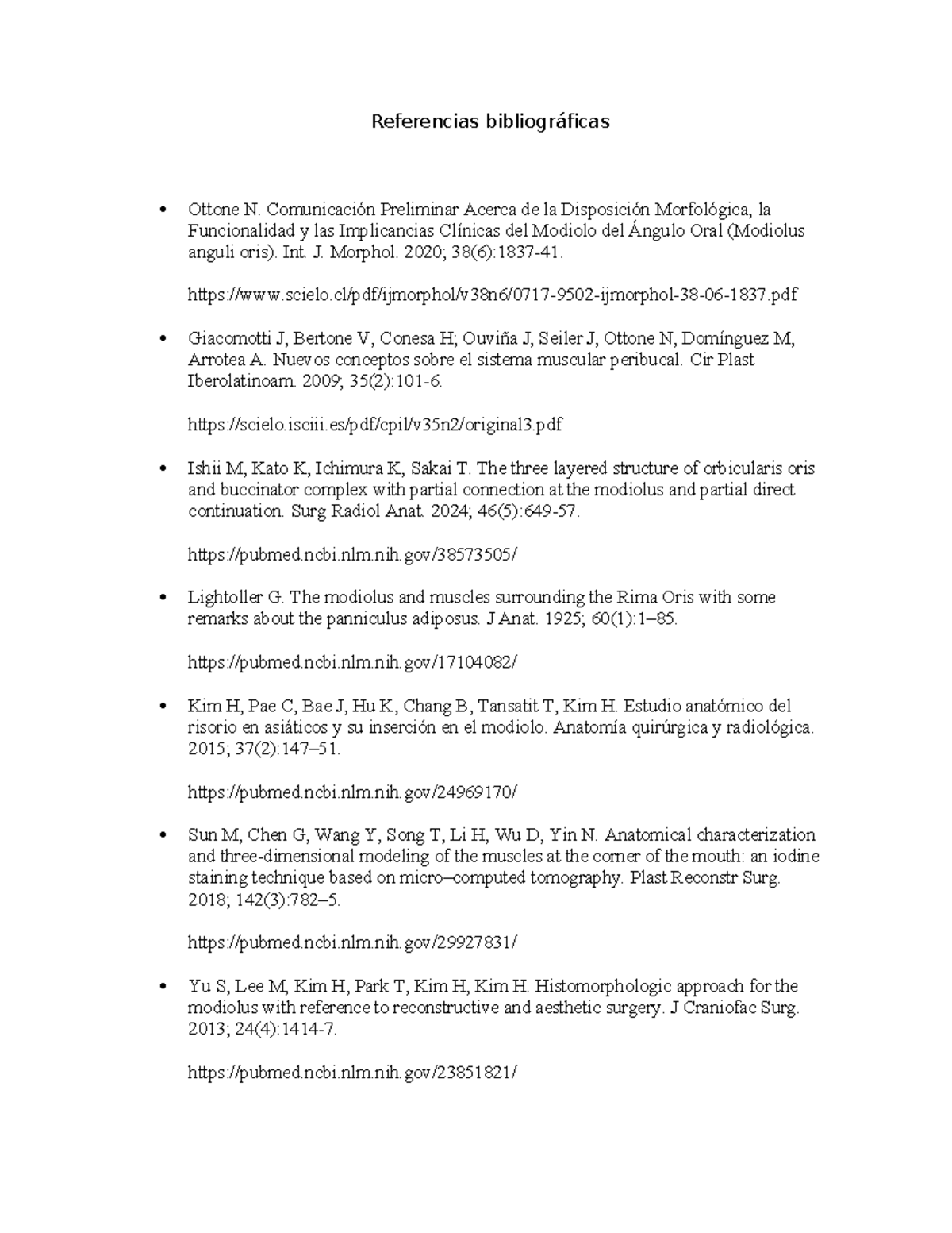 Referencias Conformación estructural y disposición anatómica del ...