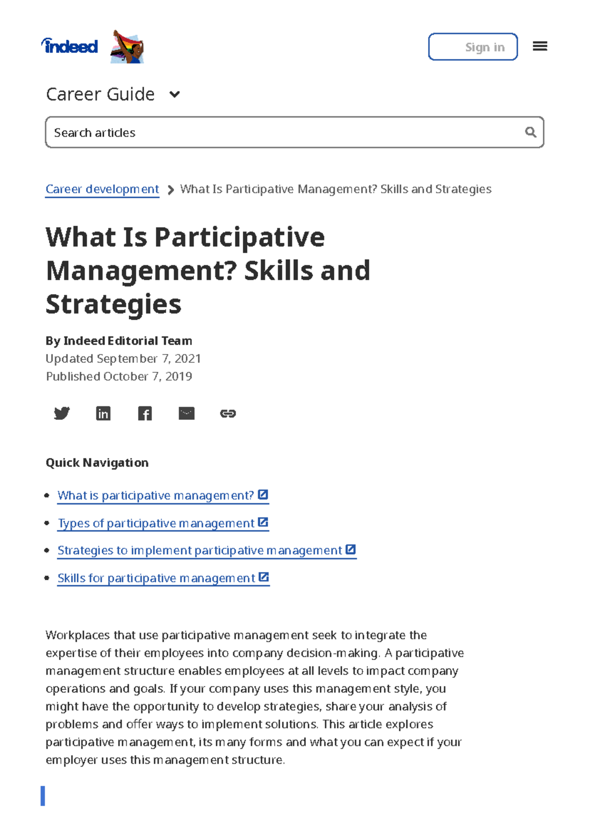 What Is Participative Management Skills and Strategies Indeed - A ...