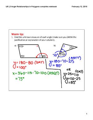 2D 8.6 notes - Solving Acute Triangle Problems - MPM 2D Lesson 8 ...