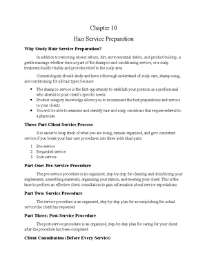 Chapter 7 Outline - Chapter 7 Hair And Scalp Properties Why Study Hair ...