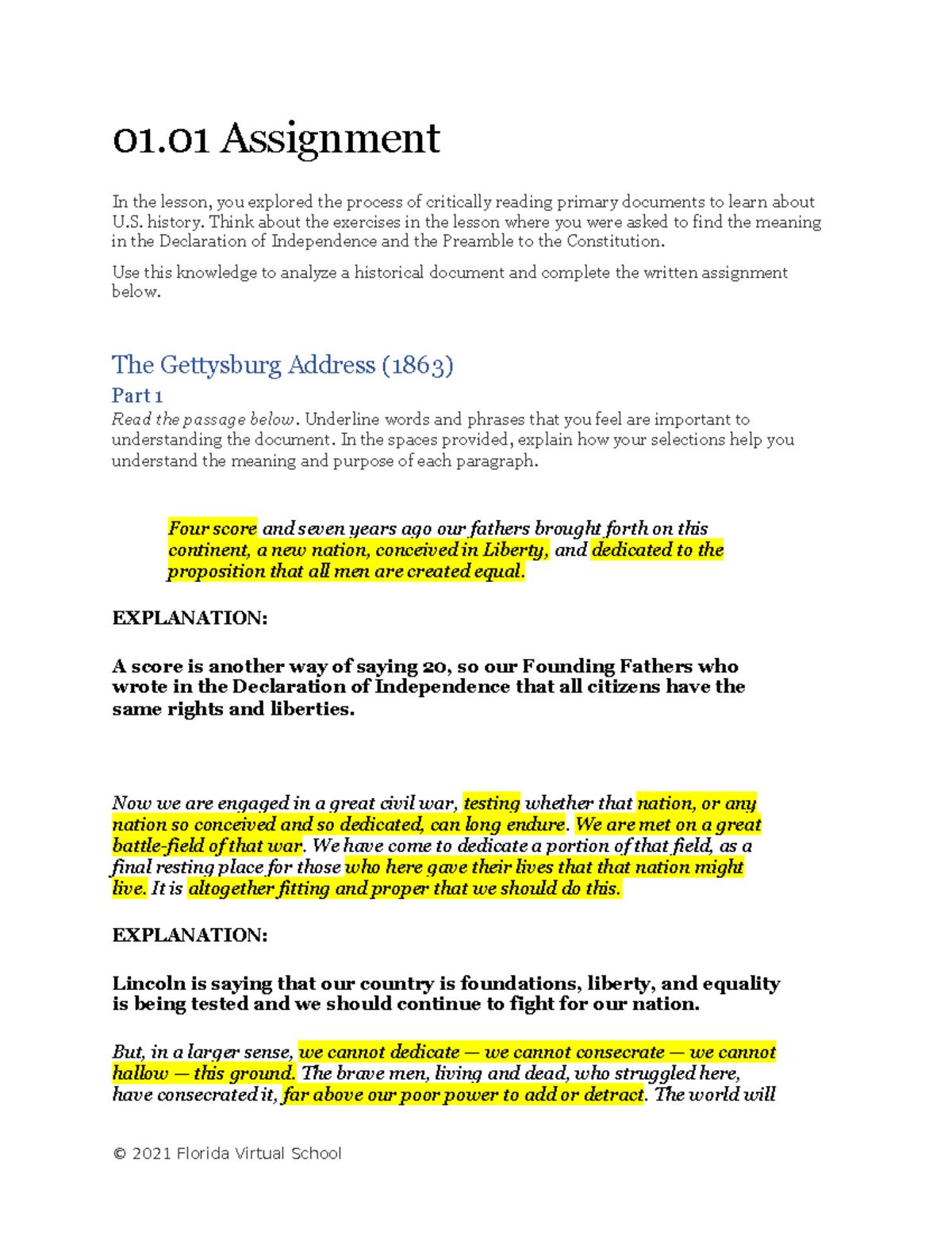 1 history assignment - AN essay - 01 Assignment In the lesson, you explored the process of - Studocu