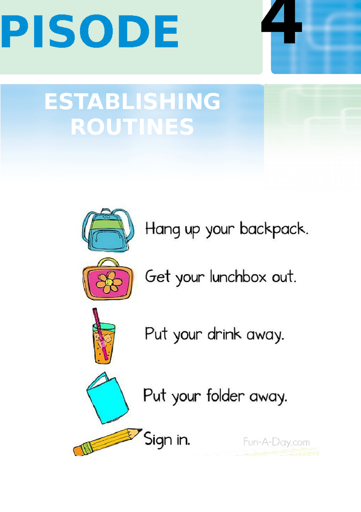 FS2-Episode 4 - Sample of Learning Episode - BSE Education - Studocu