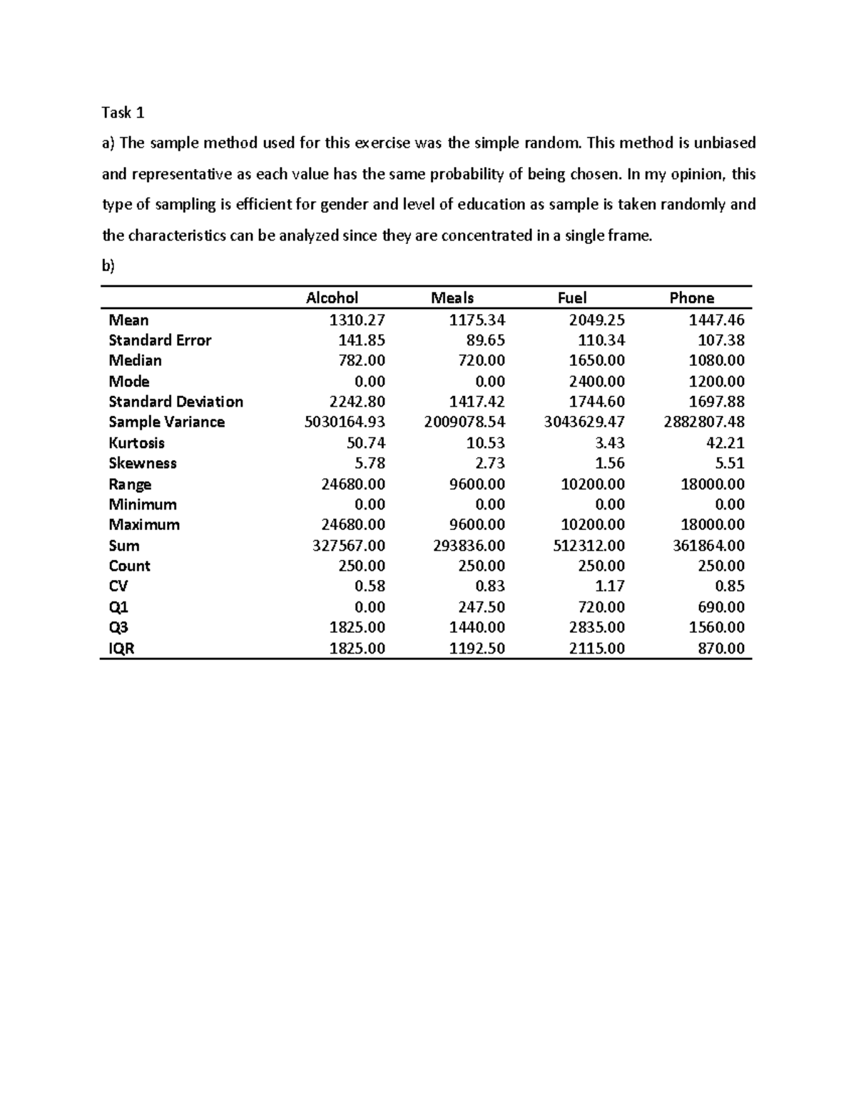 Assestment 1 - BUS5SBF - Warning: TT: undefined function: 32 Task 1 a ...