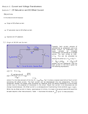 Lecture-13 - Sequence Components and Fault Analysis: Sequence Modeling (Tutorial) - Module 3 ...