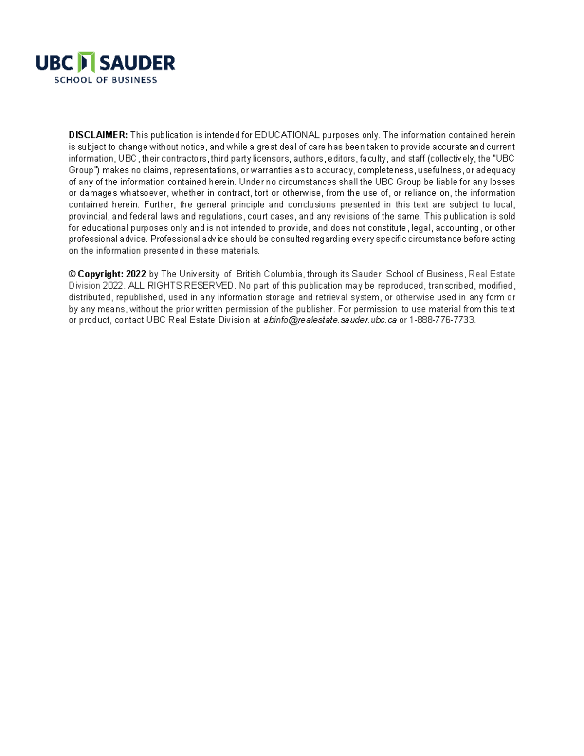 Project 01 V2 waterloo plaza case study - DISCLAIMER: This publication ...