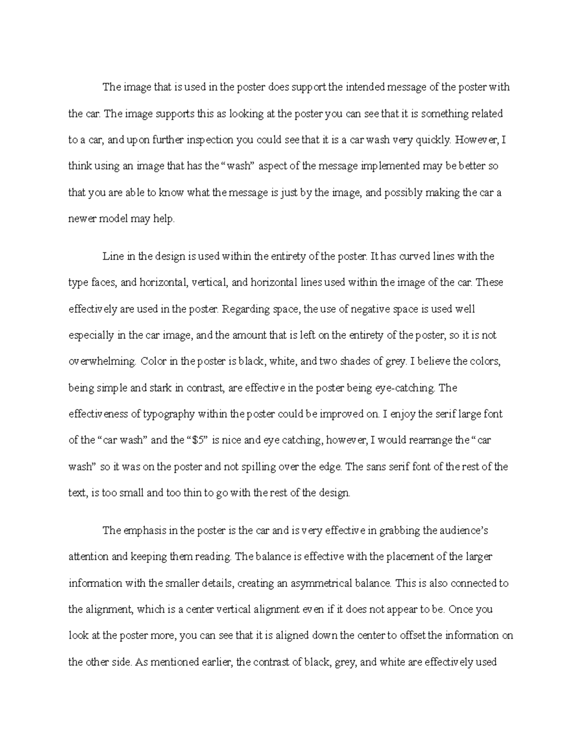 GRA 205 6-2 Assignment - The image that is used in the poster does ...