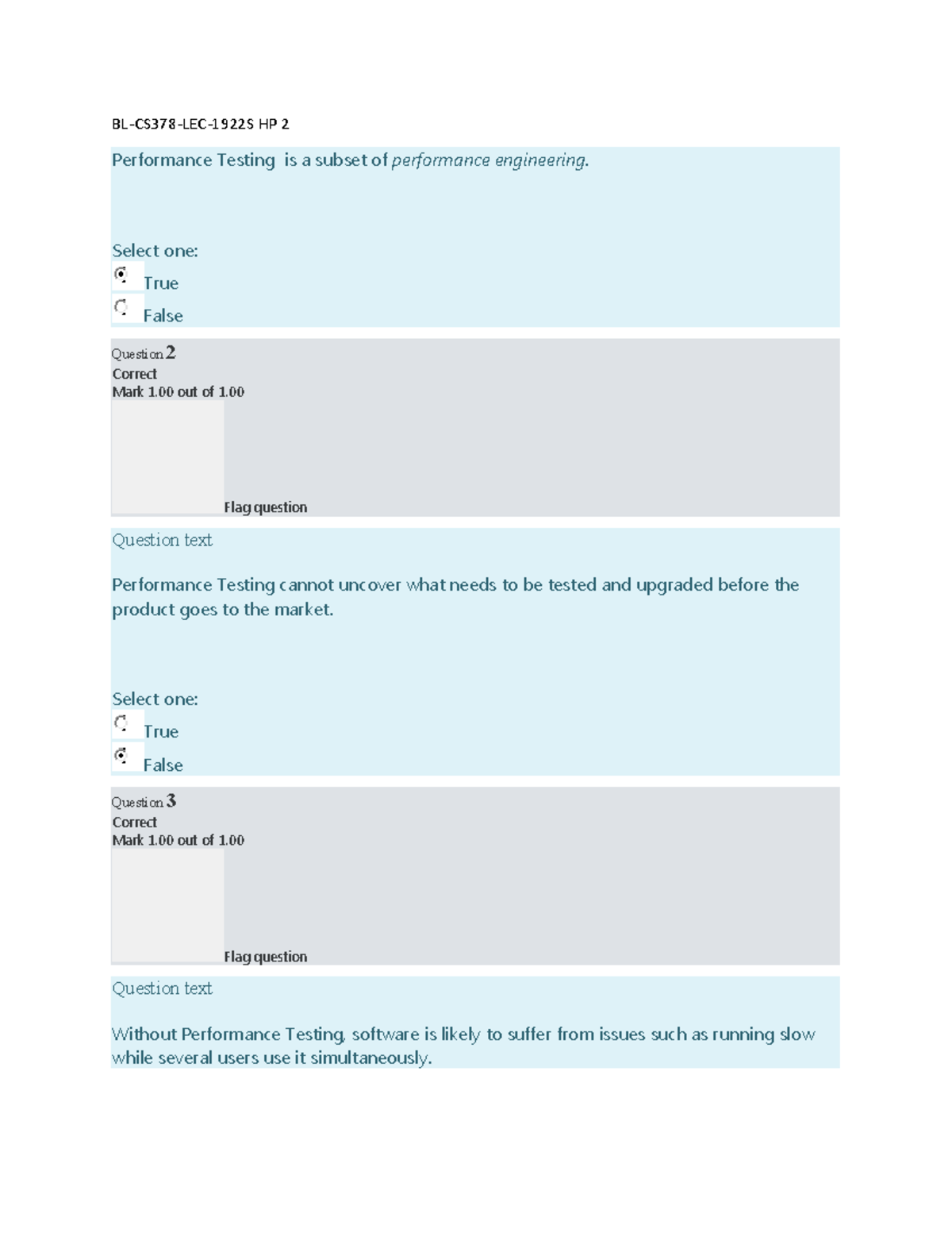 sdgasdgasdhasdfhadsfa - BL-CS378-LEC-1922S HP 2 Performance Testing is ...