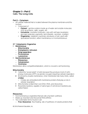 7 - CCMA notes - BIOL 4432K - Studocu