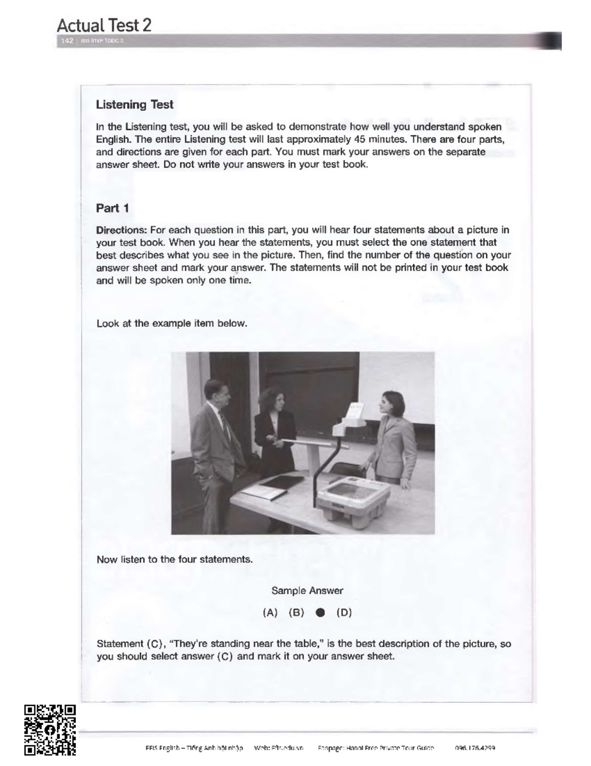 BIG STEP Toeic 3 - Actual Test 2 - EFIS English - Tiếng Anh Thương Mại ...