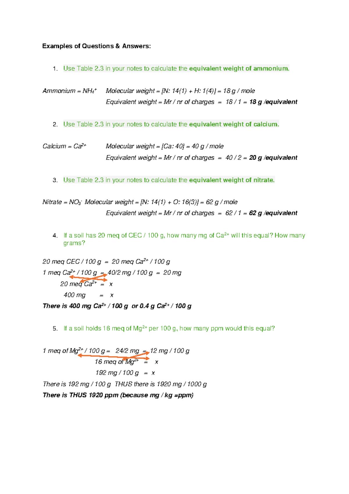 Examples of Questions-CEC BS eq - Examples of Questions & Answers: 1 ...