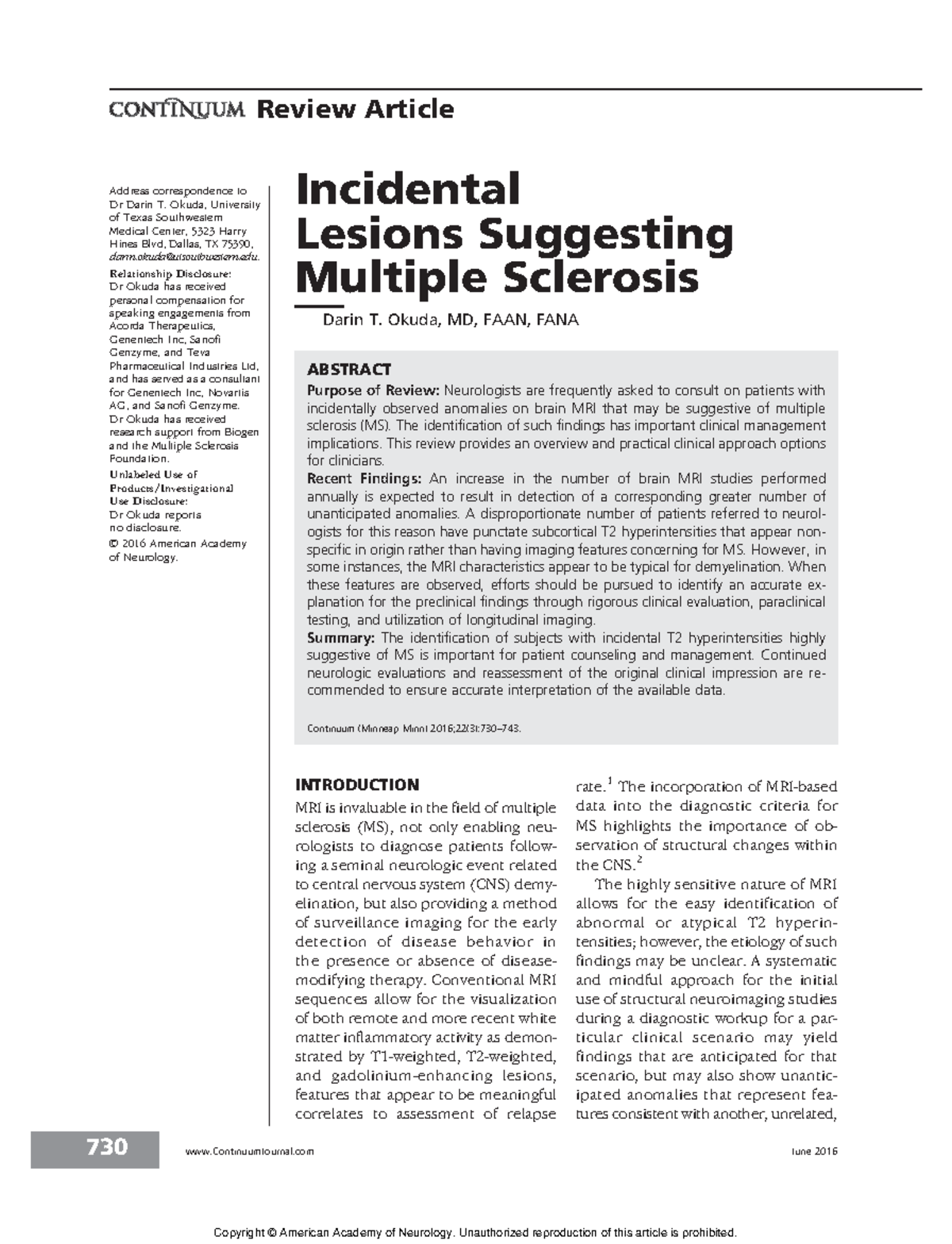 00132979-2016 06000-00007 - Incidental Lesions Suggesting Multiple ...