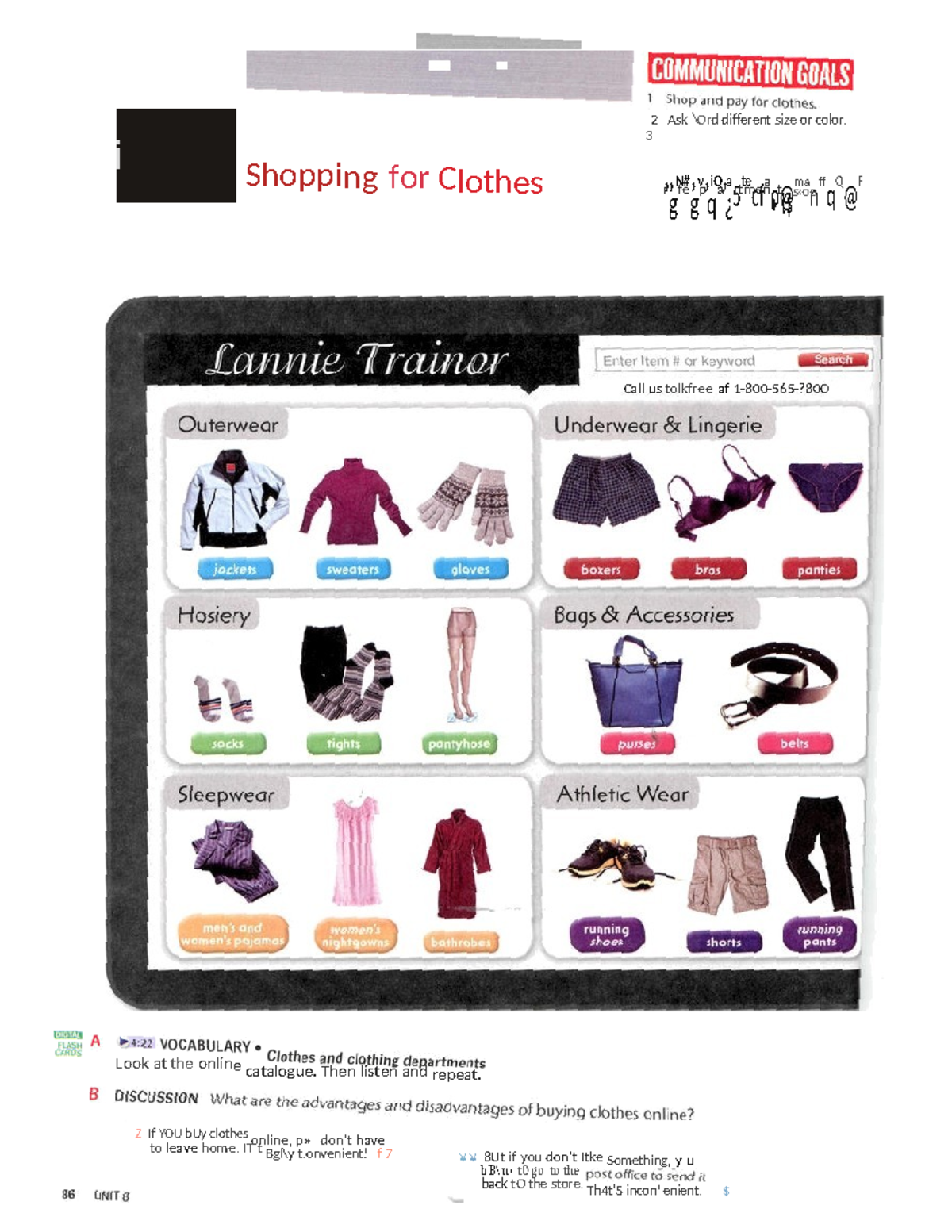 Top notch 1 third edition pages 86 101 - Call us tolkfree af 1-800-565 ...