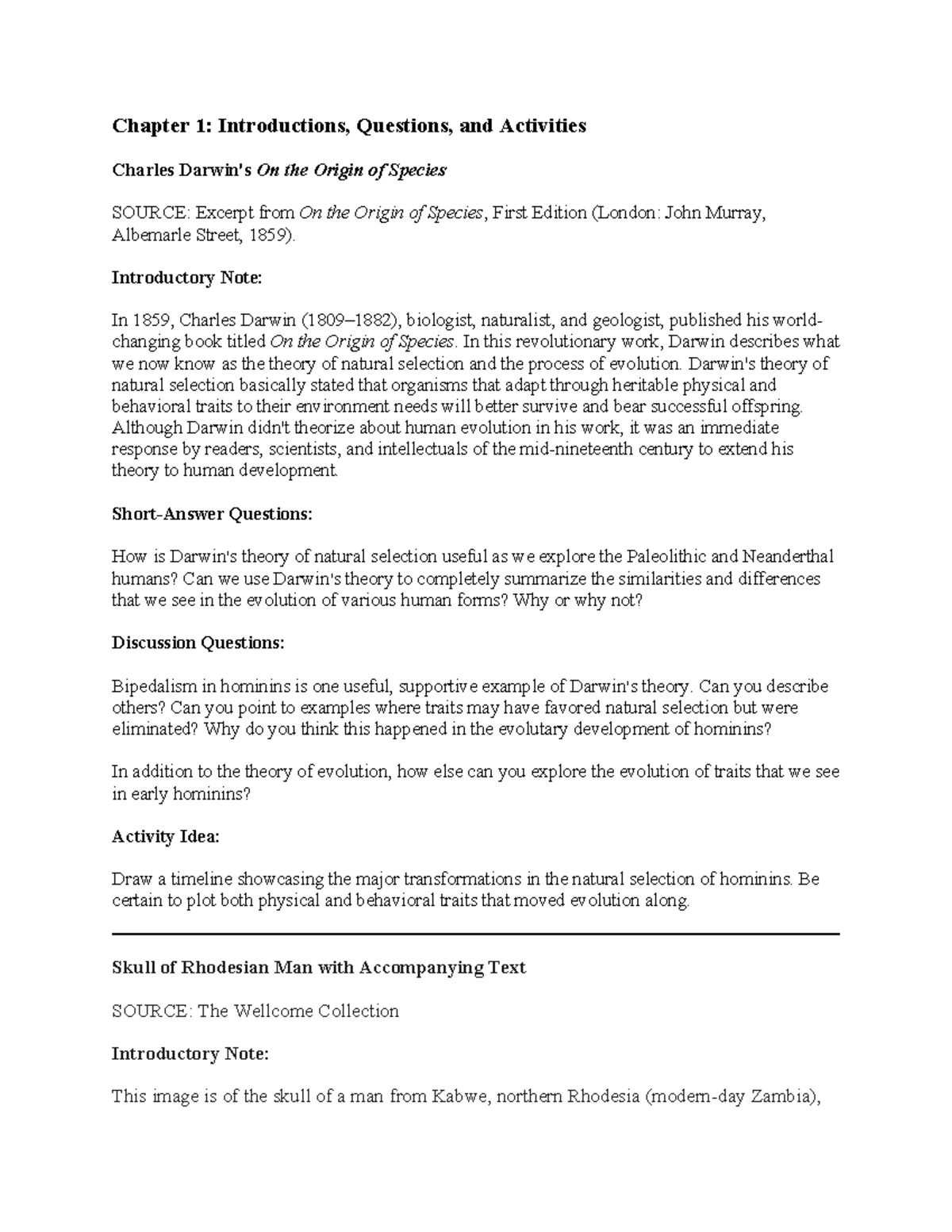 Ch01-reader-intro - n/a - Chapter 1: Introductions, Questions, and ...