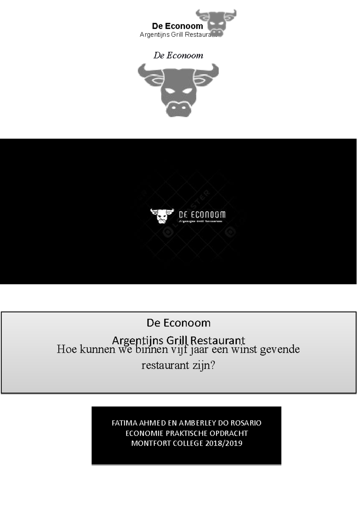 Economie - De econoom (F. HAVO 5) - Argentijns Grill Restaurant De ...