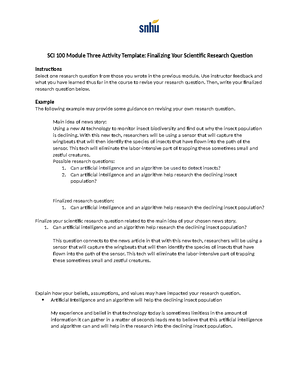 QSO 321 Module One Assignment - Imagine a world where businesses are ...