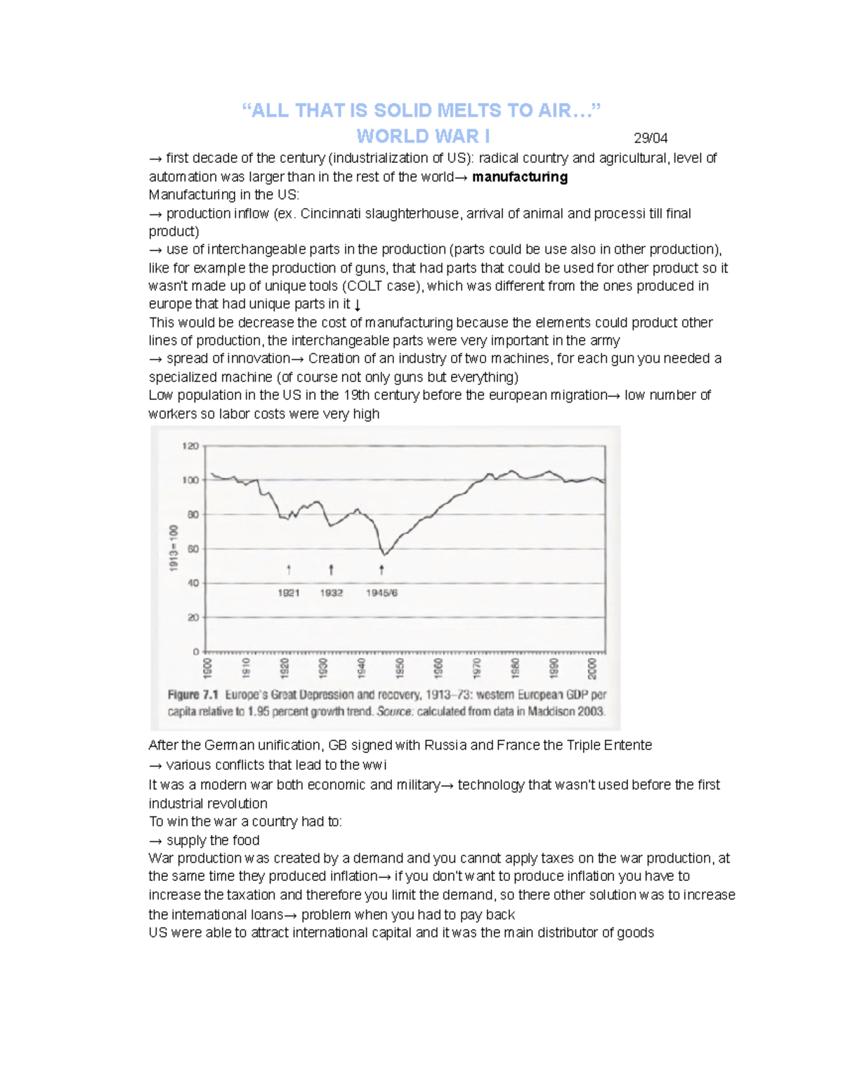 “ALL THAT IS Solid Melts TO AIR…” - “ALL THAT IS SOLID MELTS TO AIR ...