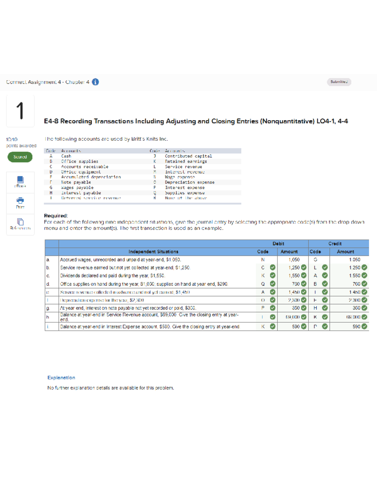 Connect Assignment 4 - Chapter 4 q1 - BU127 - WLU - Studocu