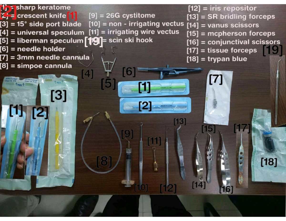 Sics instruments - sharp keratome iris repositor 2j crescent knife 26G ...
