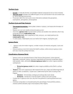 IUGS Classification - IUGS - Geology - Cpx >95% Opx>95% - Studocu