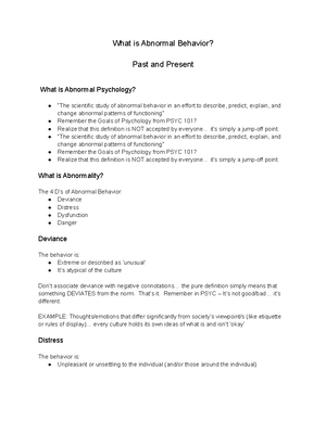 Clinical Assessment, Diagnosis, and Treatment - Here is an overview of ...