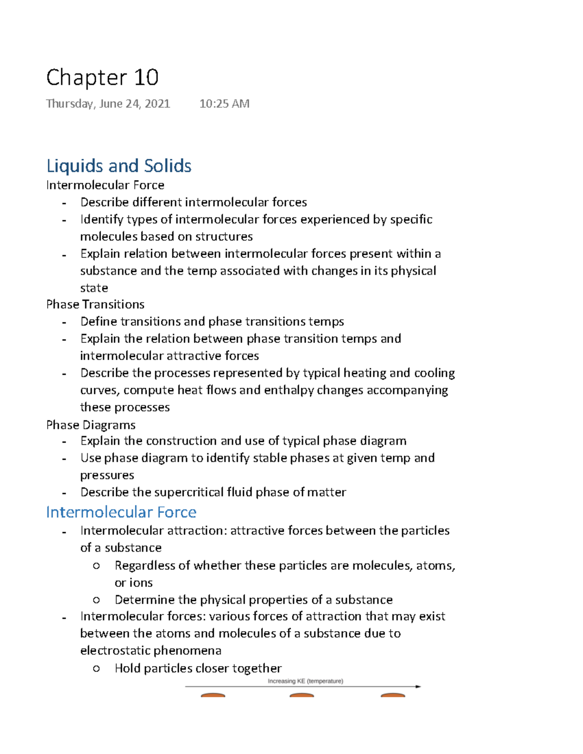 Chapter 10 - Gen Chem 1 Summer Course Pete Bell - Liquids and Solids ...