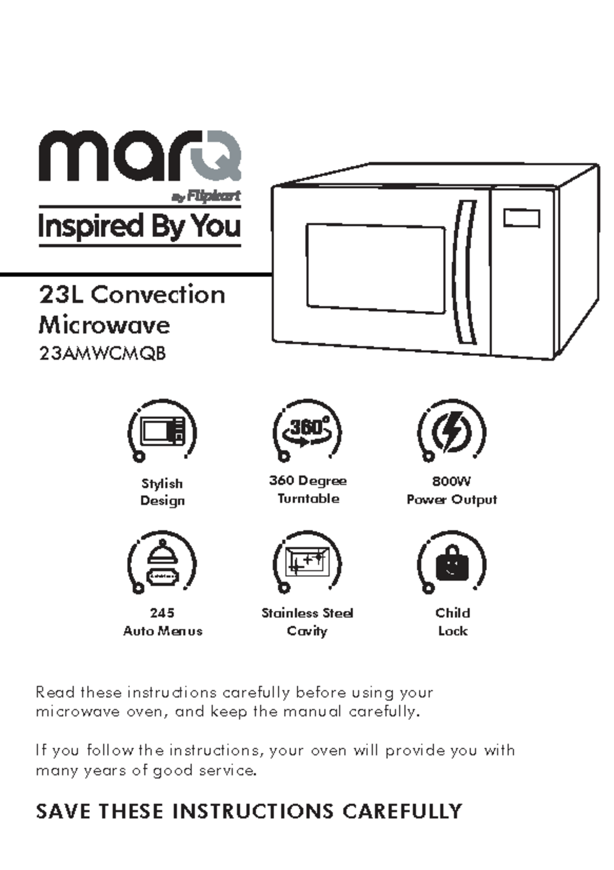 Combined Manual 23L - aaaaaaa - Read these instructions carefully ...